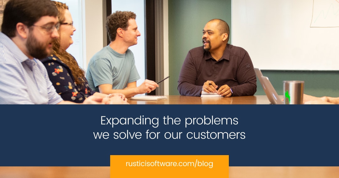 Expanding the problems we solve for our customers