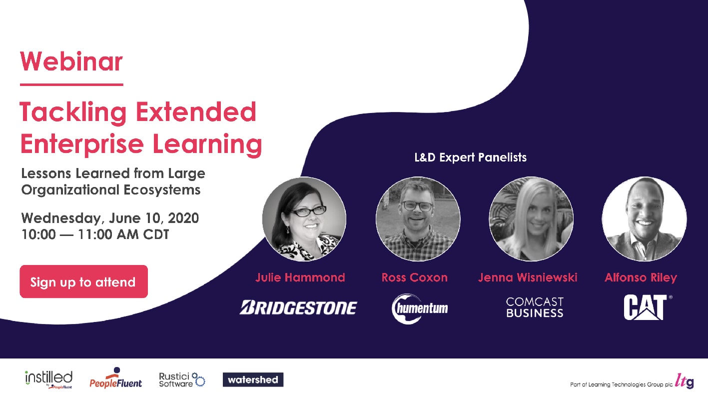 Webinar: Tackling extended enterprise learning