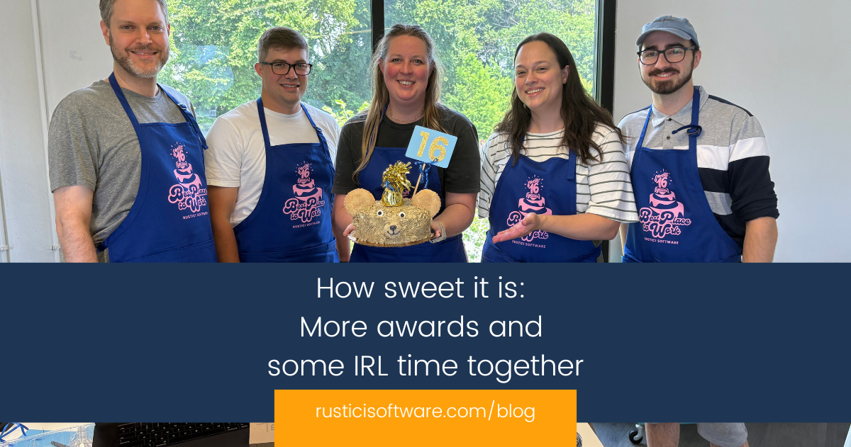 How sweet it is: More awards and some IRL time together