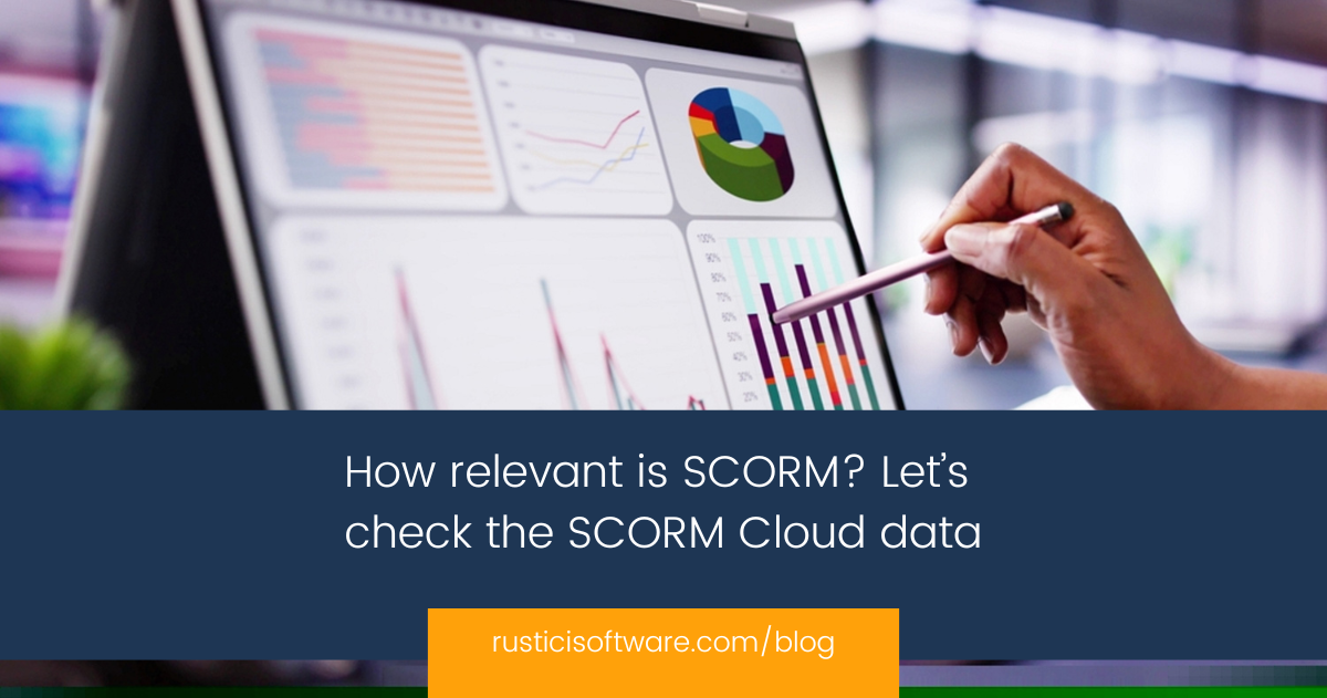 How relevant is SCORM? Let’s check the SCORM Cloud data